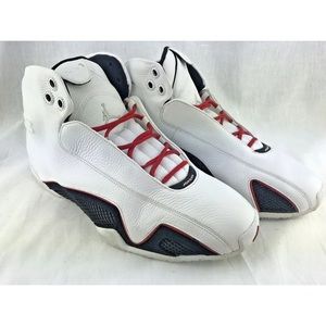 Nike | Shoes | 205 Nike Air Jordan 2 Xxi White Black Red Mens | Poshmark